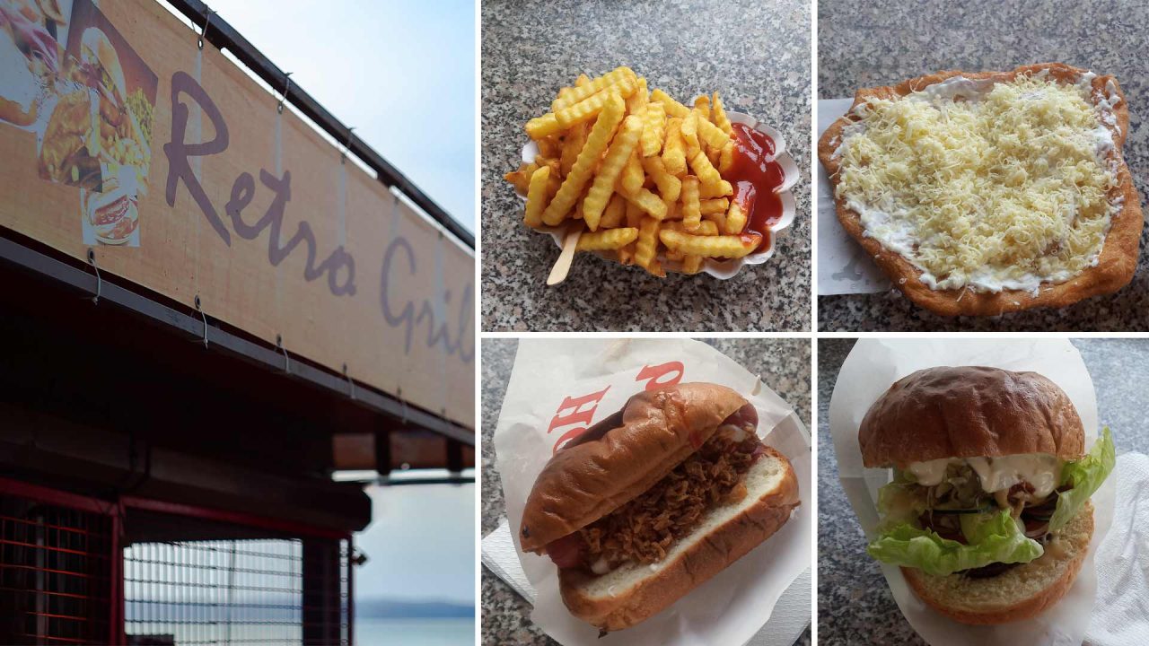 All you can eat: Restaurant, snack bars and grocery shop at Aranypart ...